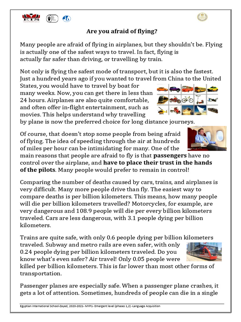 Suggested Answers Reading Summative Second Quarter Myp1 | PDF | Train | Aviation Accidents And ...