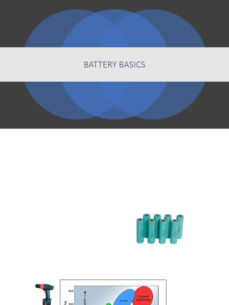 BATTERY BASICS | PDF | Lithium Ion Battery | Rechargeable Battery