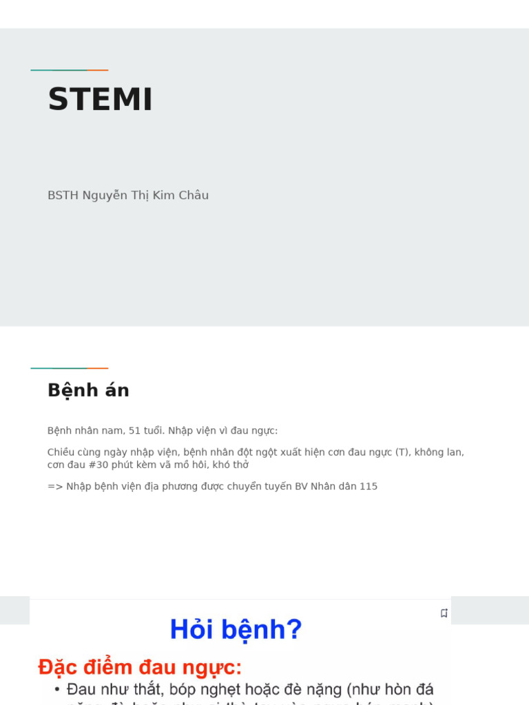 Stemi | PDF