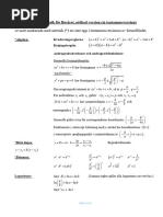 Formelblad Matematik 4 | PDF