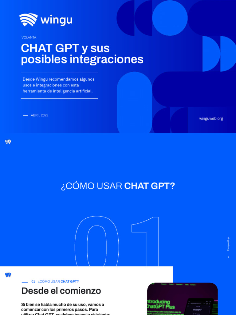 Chat GPT y Posibles Integraciones | PDF | Chat en linea | Inteligencia ...