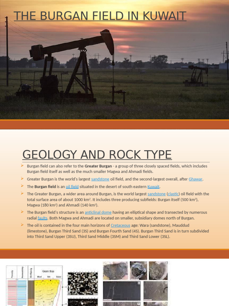 Geology of Burgan Oil Field, Kuwait | PDF
