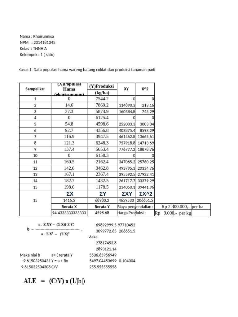 DDPT Khoirunnisa Ale | PDF