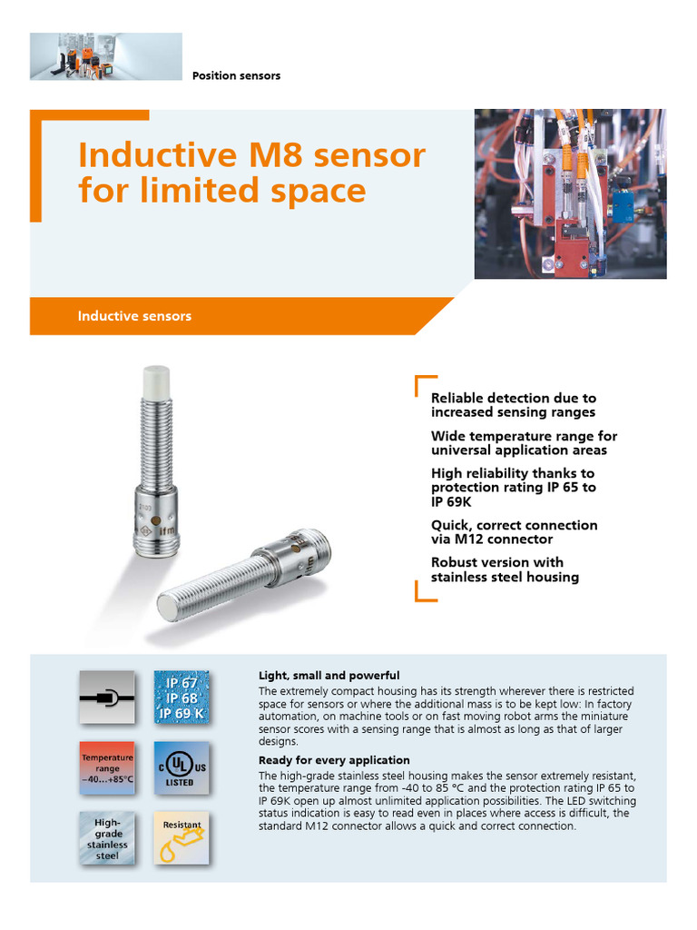 Bulletin IES230 ENGB 112021 Low | PDF | Bipolar Junction Transistor | Sensor