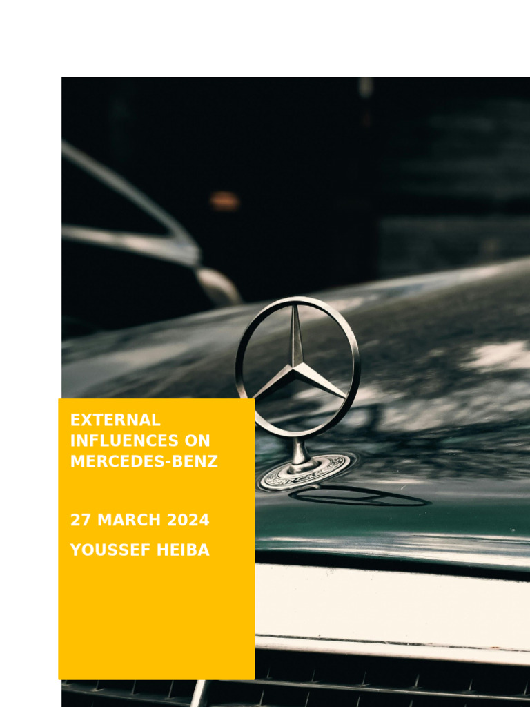 Final Mercedes Report | PDF | Mercedes Benz | Pricing