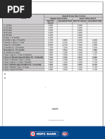 HDFC Non-Withdrawable FD Rates 2025 | PDF | Interest | Interest Bearing ...