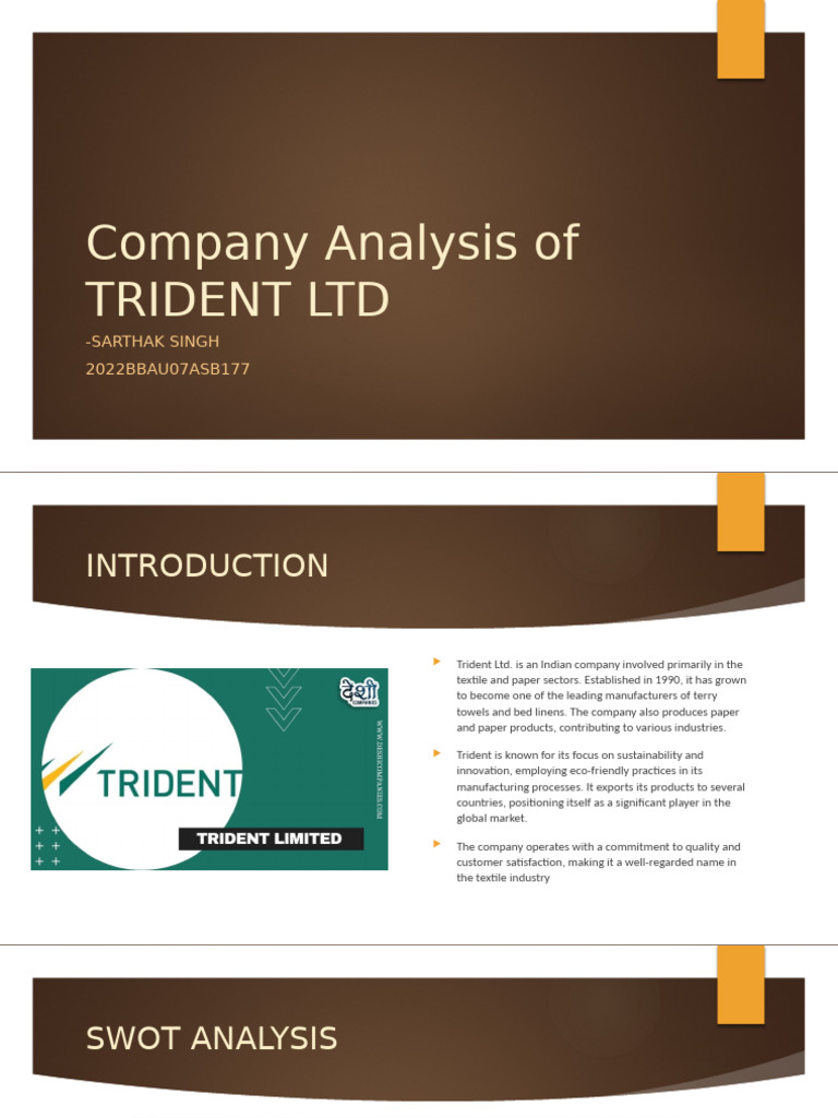 Trident Ltd: Financial Performance Overview | PDF | Expense | Revenue