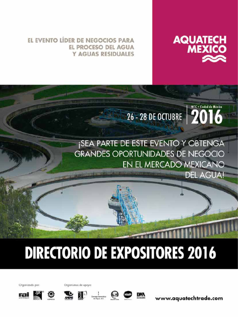 Expo Aquatech 2016 | PDF | México | Agua