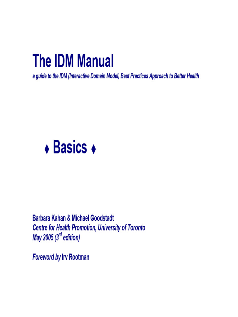 Paper 2 - IDM - Basics - Pertemuan 1 | PDF | Evaluation | Theory