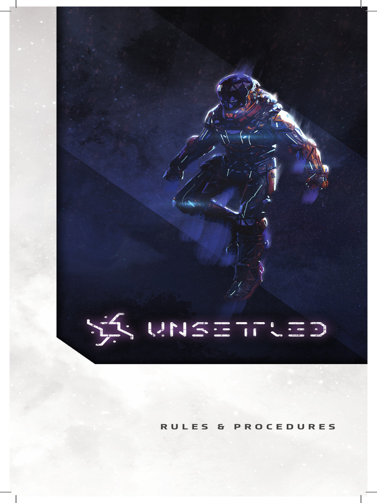 Unsettled Rulebook Final Web 230314 | PDF | Physical Sciences