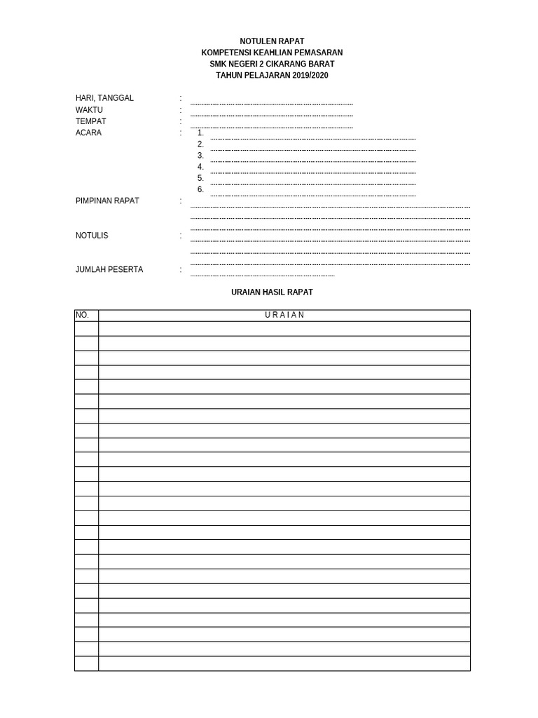 NOTULA | PDF