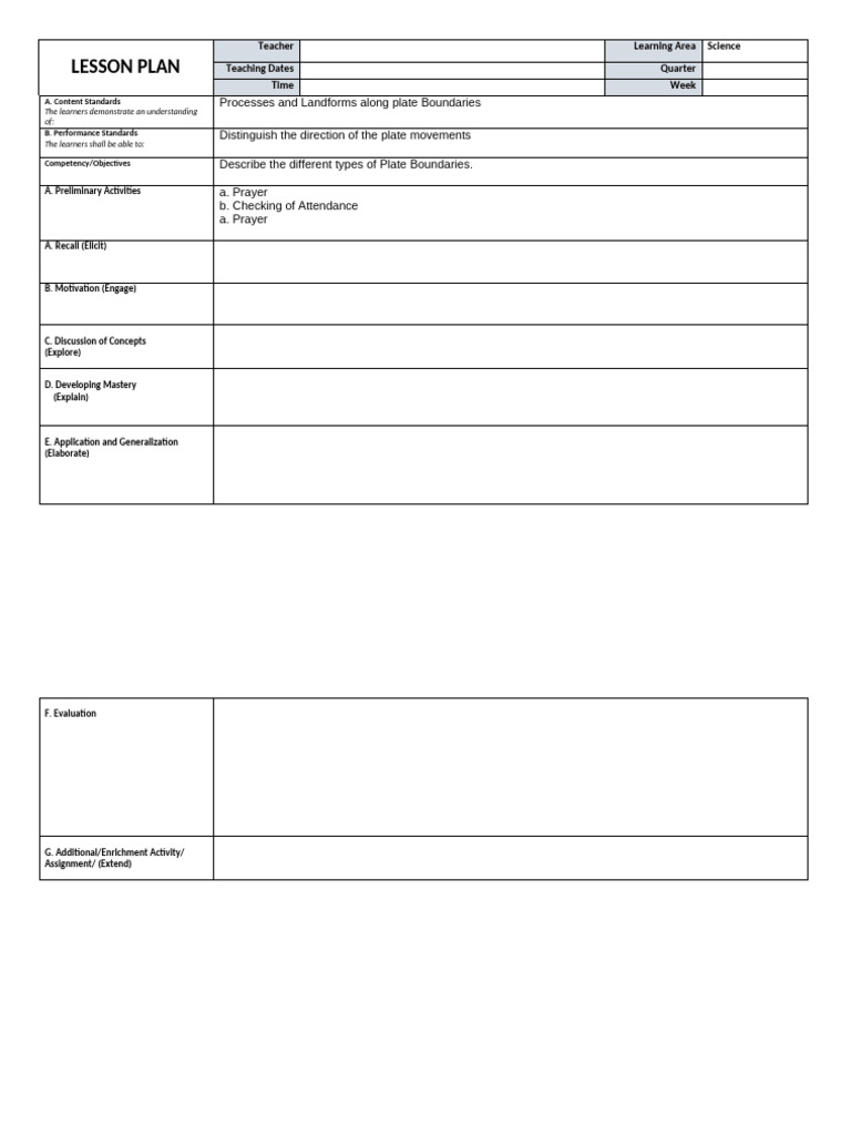 LESSON PLAN For Demo Latest | PDF | Carbohydrates | Glucose