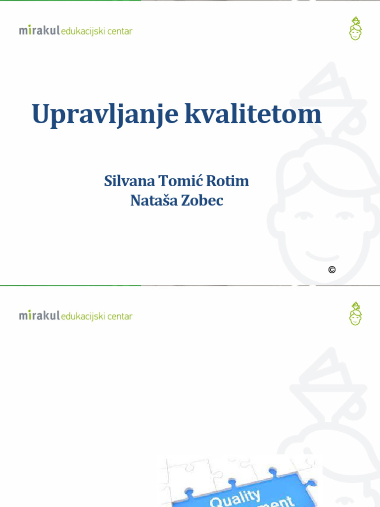 5.upravljanje Kvalitetom | PDF