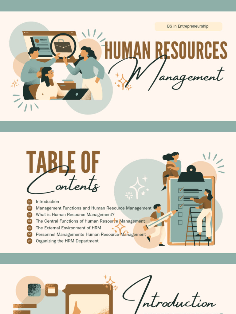 Chapter 1 Human Resource Management Pdf Human Resource Management