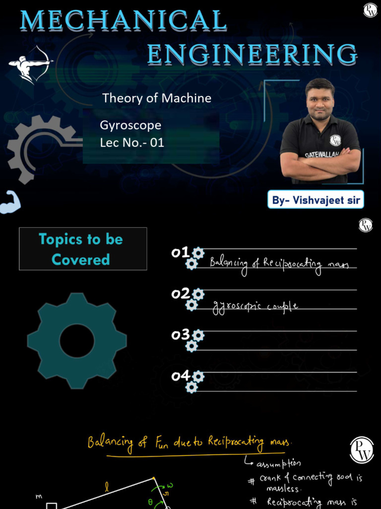 Gyroscope - Class Notes | PDF