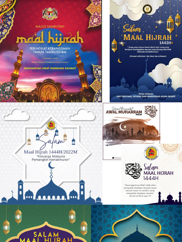 Contoh Poster Maal Hijrah | PDF