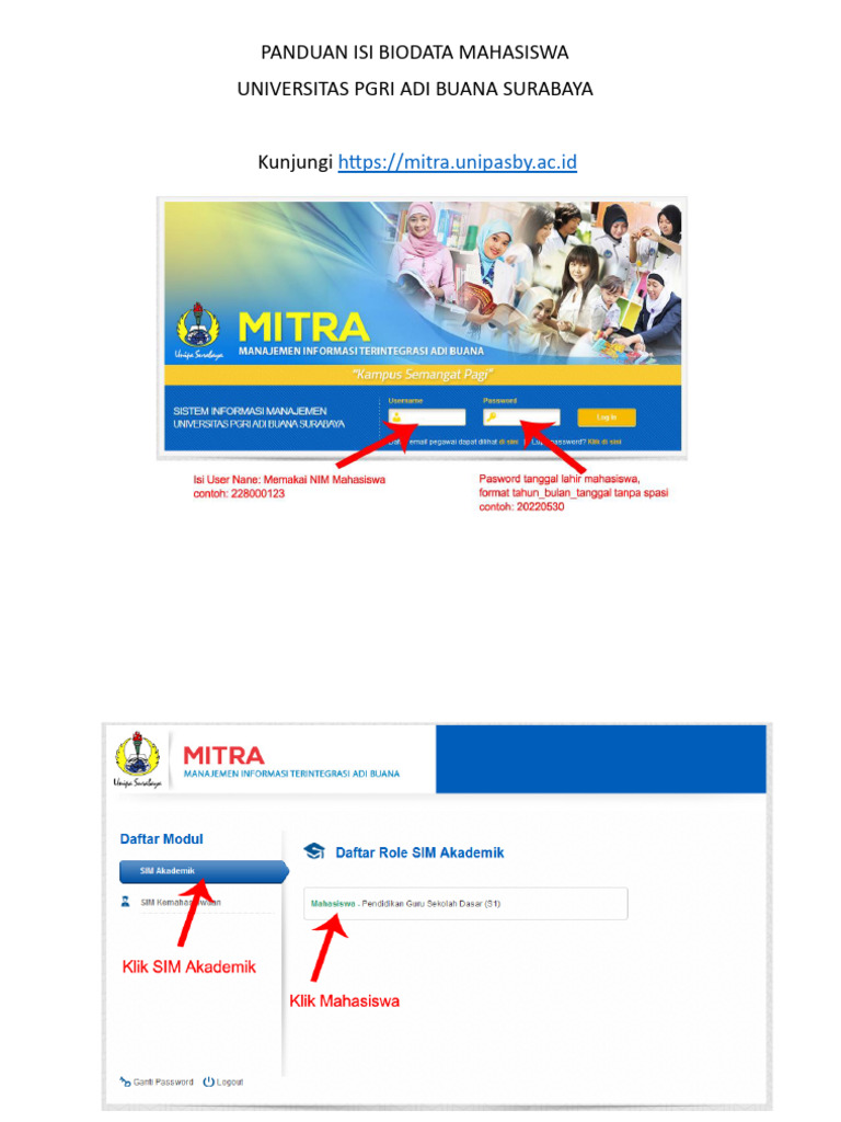 Panduan Isi Biodata Mahasiswa PPG | PDF | Karier & Perkembangan