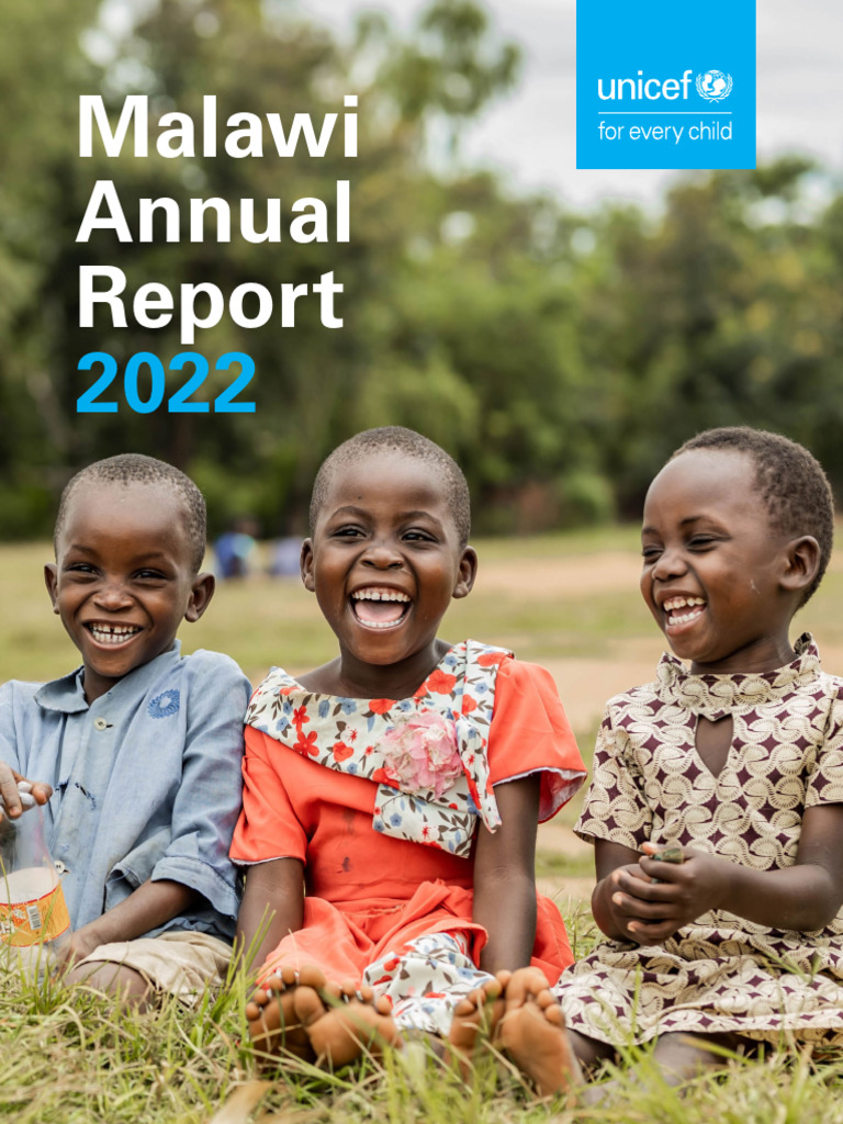 UNICEF Malawi 2022 Annual Report | PDF | Wash | Cholera
