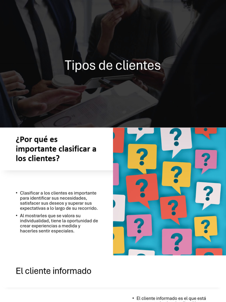 Tipos de Clientes | PDF | Cliente | Marca