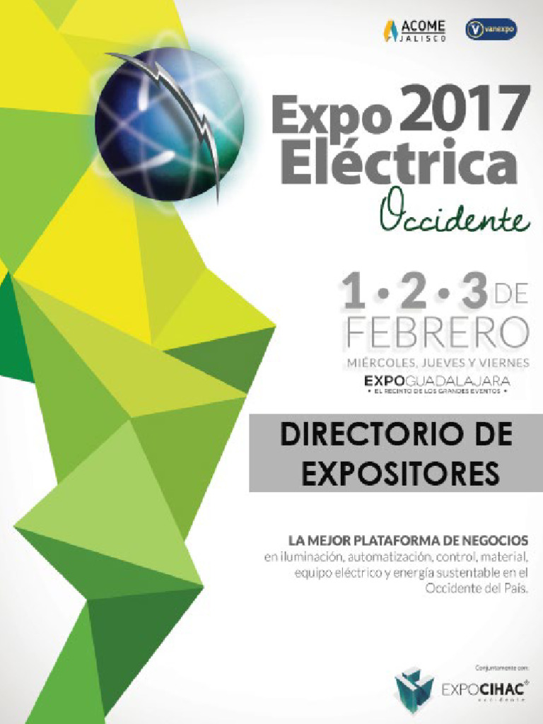 Expo Eléctrica Occidente 2017 | PDF | México | Ingeniería