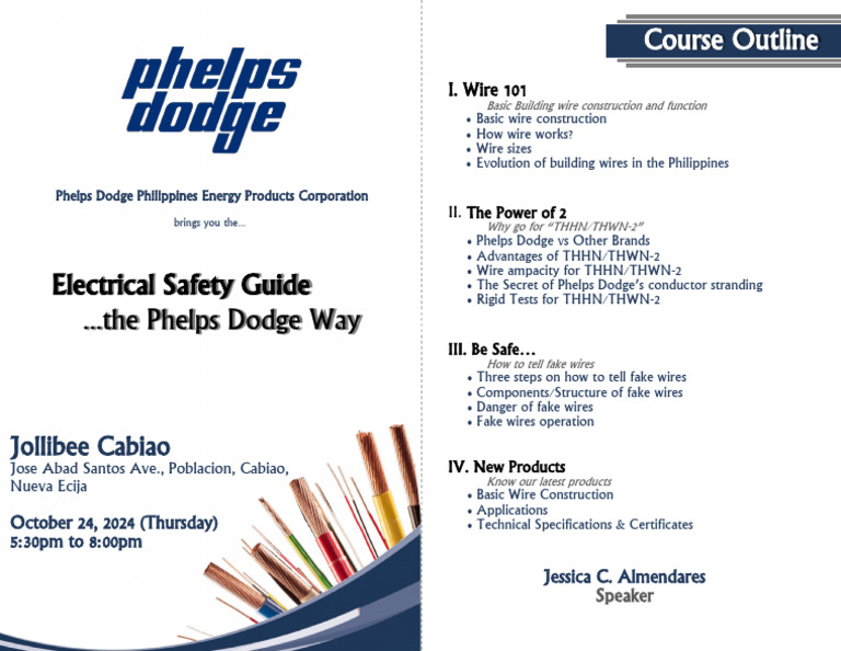 invitation - Cabiao | PDF | Electrical Equipment | Building Engineering