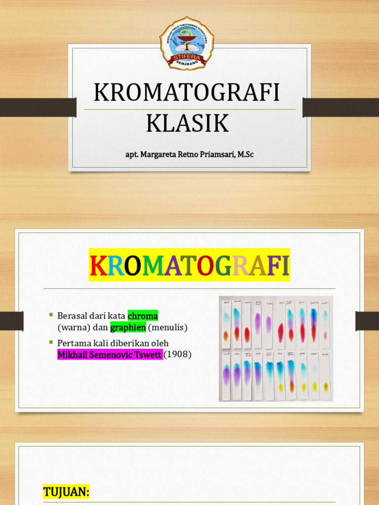Kromatografi Klasik | PDF