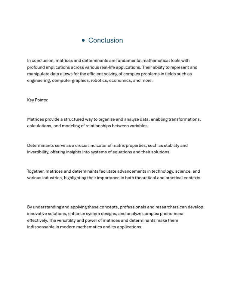 Conclusion | PDF | Art | Computers