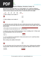 Logiqids Analytical Thinking Worksheets | PDF