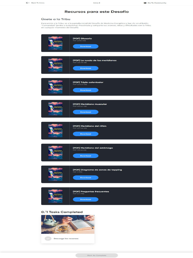 0.captura de Pantalla Intro 2 - Recursos para Este Desafío | PDF
