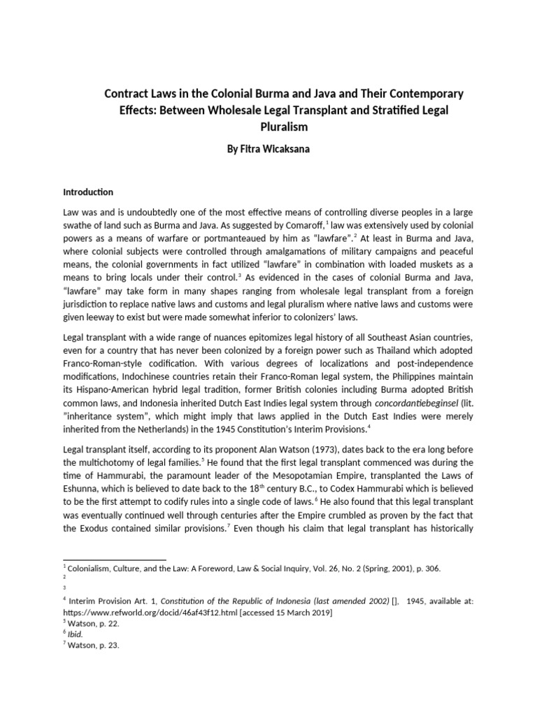 Draft Research Paper L&S in Sea | PDF | Java | Indonesia