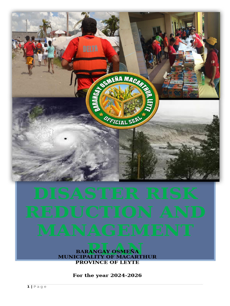 Osmeña BDRRM Plan 2024-2026 | PDF