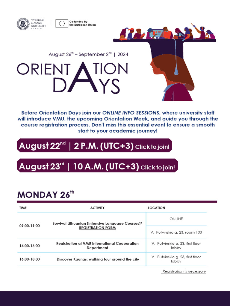 Orientation Days PROGRAMME 7 | PDF | Art