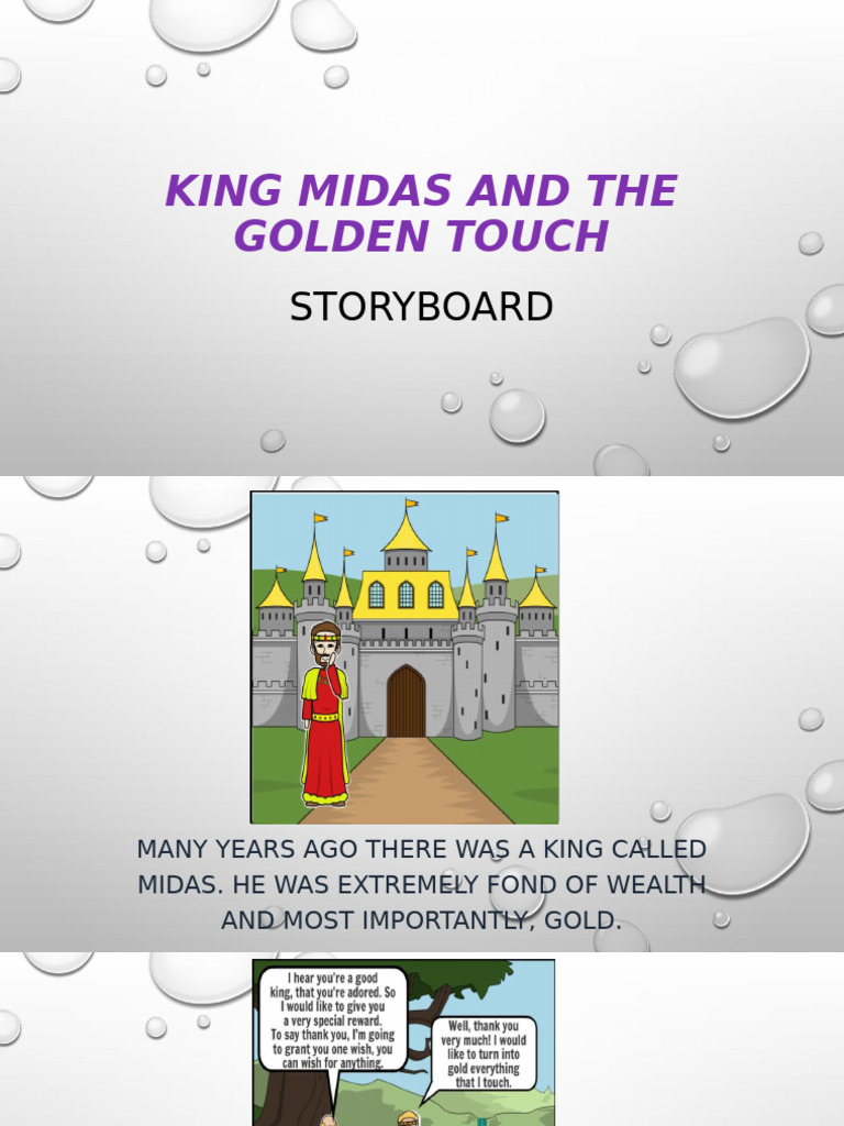 King Midas and The Golden Touch | PDF