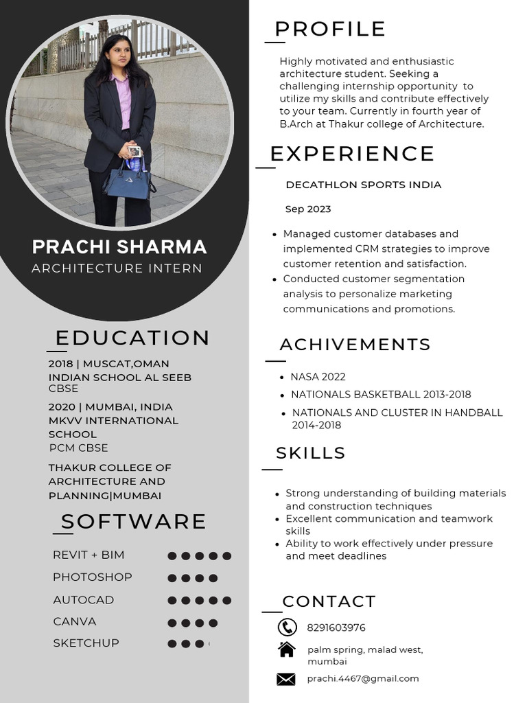 Prachi - Sharma Internship CV | PDF