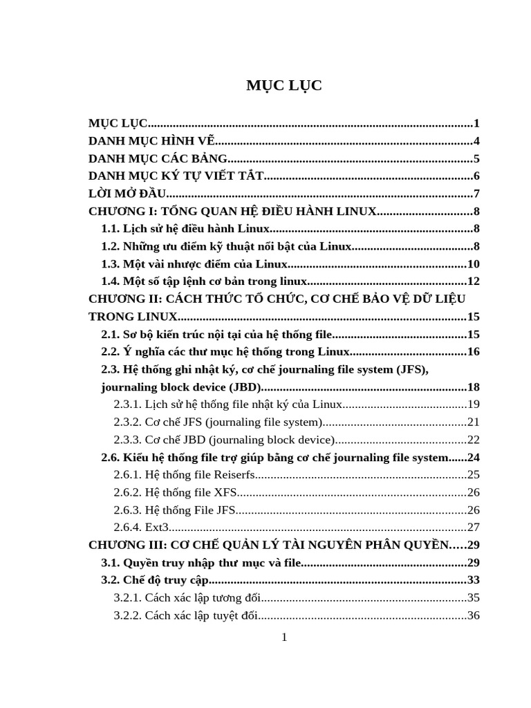 Co Che Bao Ve An Toan Du Lieu Tren He Dieu Hanh Linux | PDF