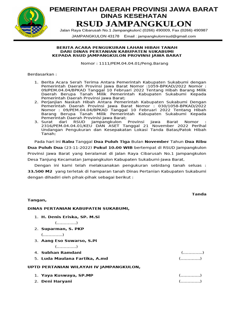 Bast Pengukuran 2022 | PDF