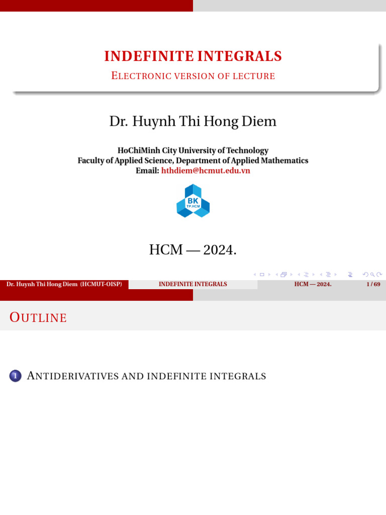 Indefinite Integral Pdf Integral Mathematical Analysis