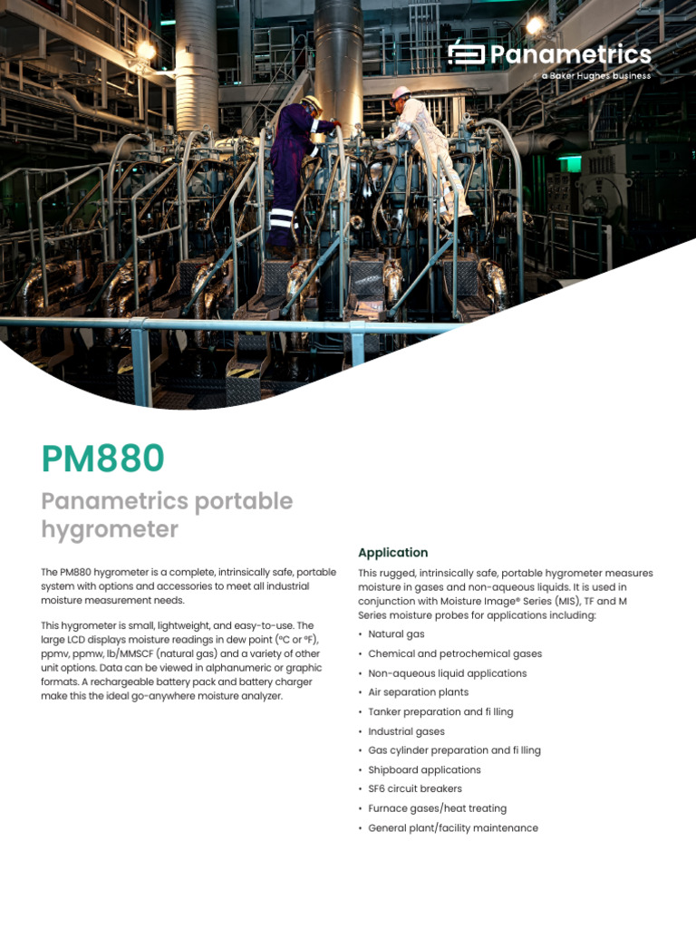 PM880-Datasheet Moisture Analyzer | PDF | Calibration