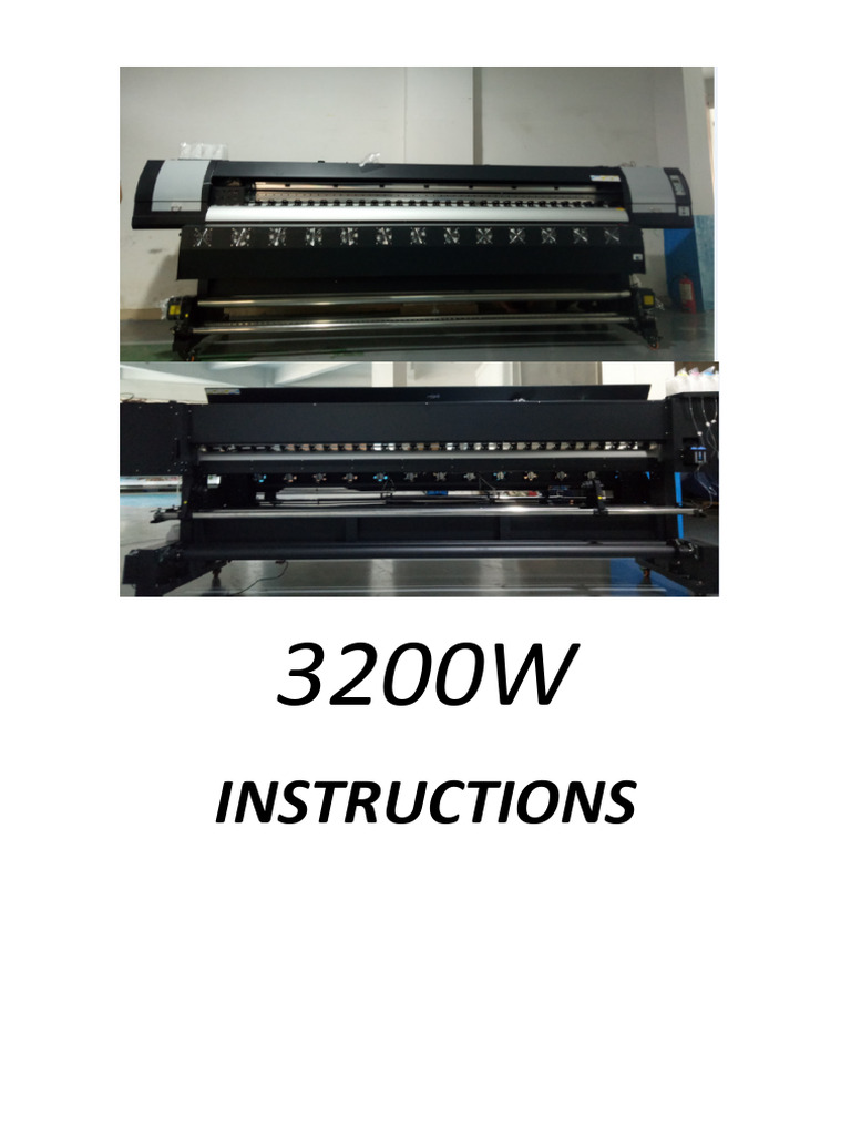 3200W XP 600 Manual 201908 | PDF | Printer (Computing) | Internet Protocols