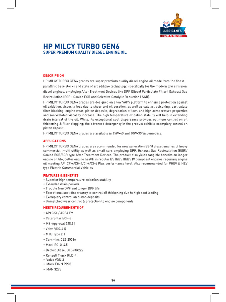 HP Milcy Turbo Gen6 - 2 | PDF