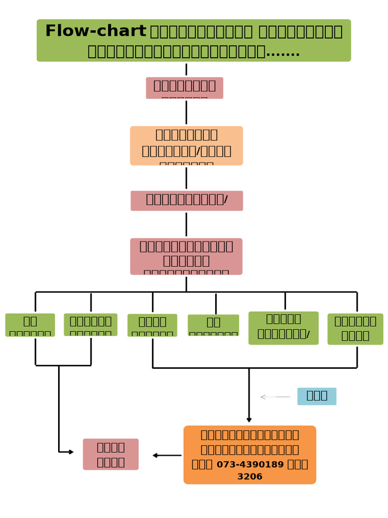 Flow Chart งานแผนไทย | PDF