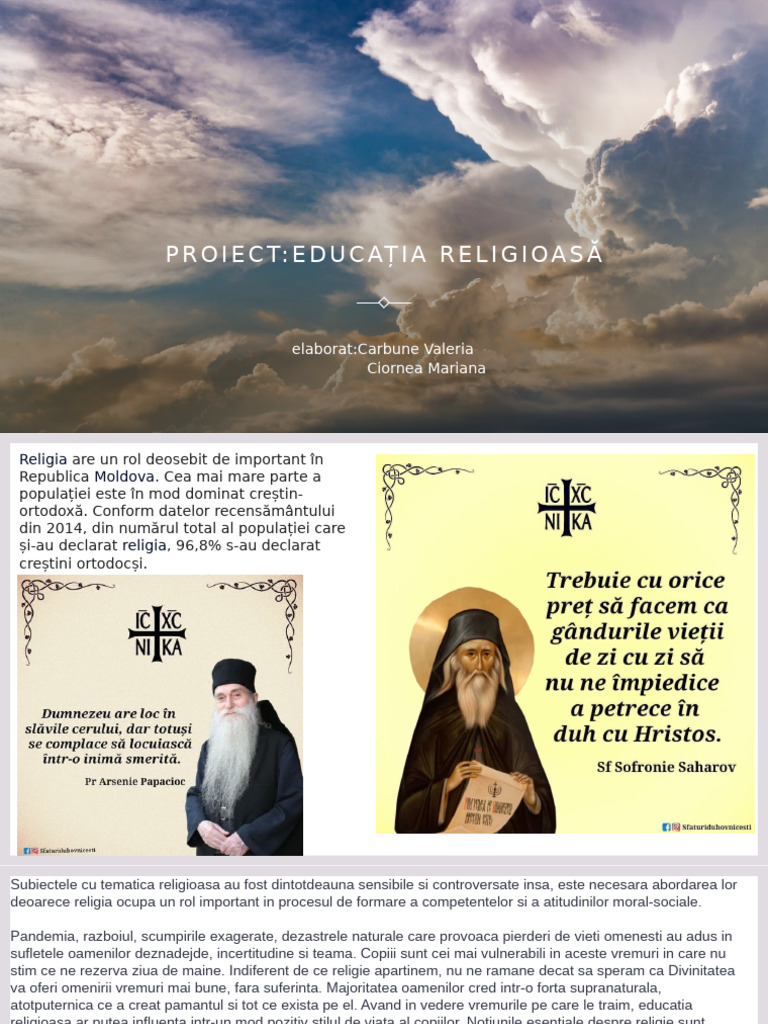 Educatia Religioasa | PDF