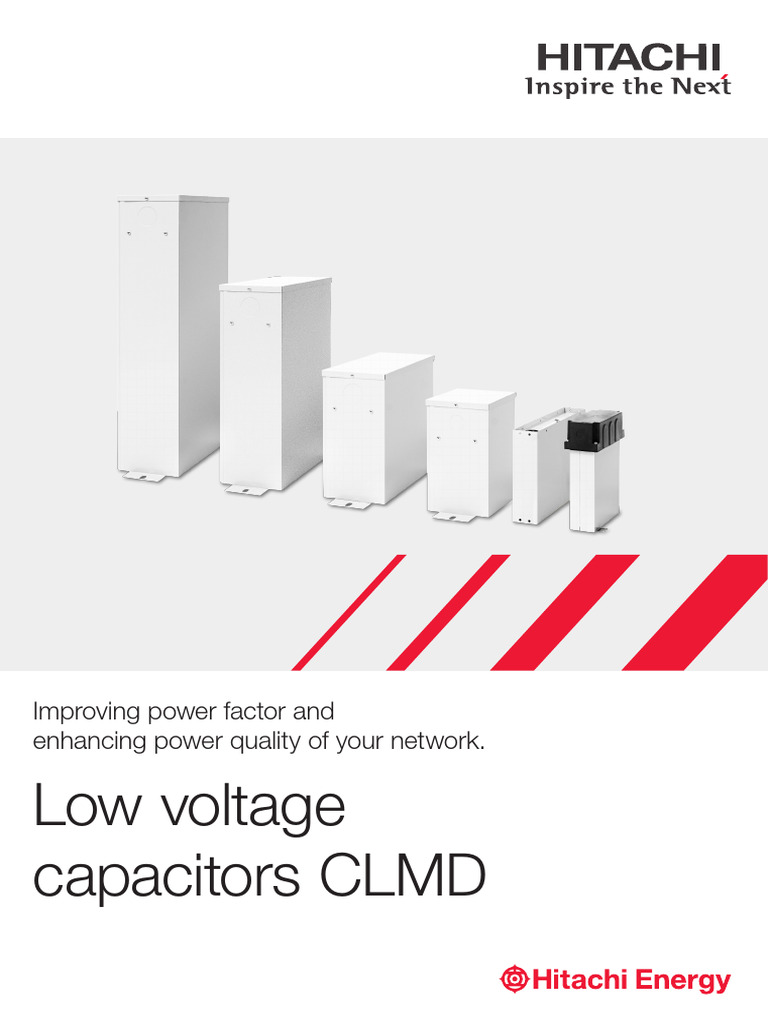 Hitachi - Energy - LV - Capacitors - CLMD - Revo - Jun 2023 | PDF | Capacitor | Electrical Grid