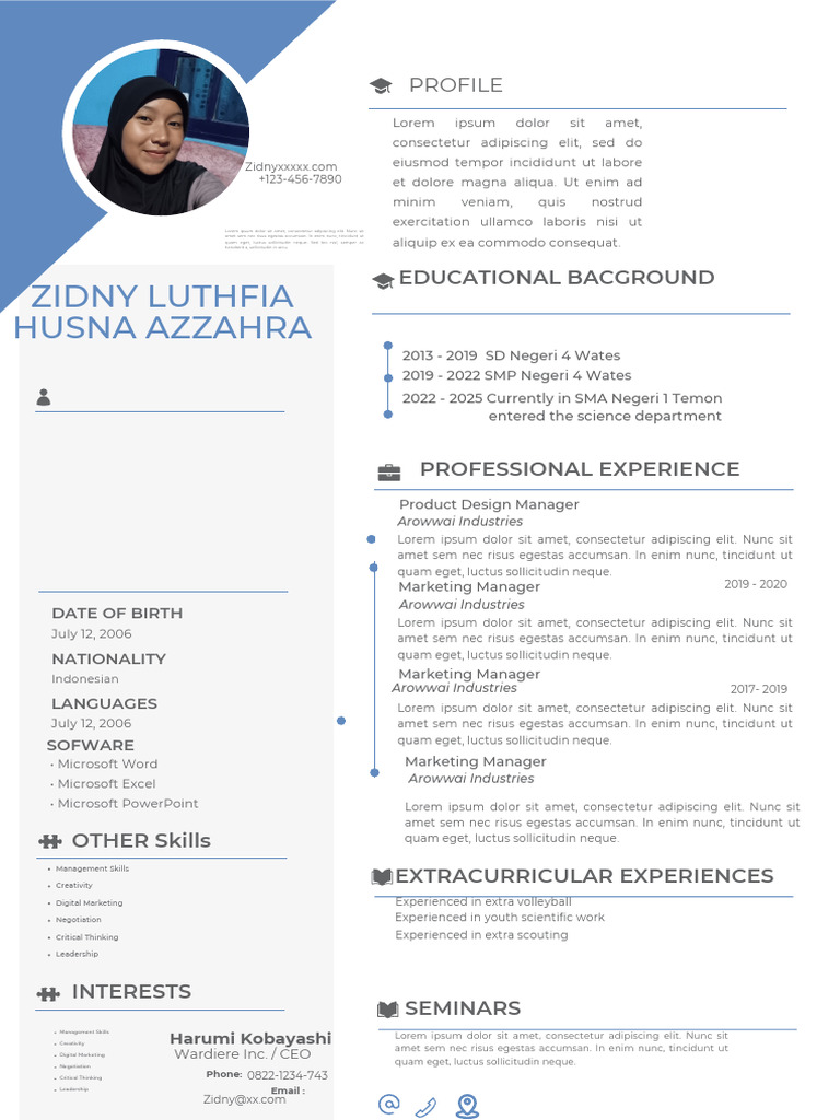 Modern Professional CV Resume 20241008 214408 0000 | PDF | Languages ...
