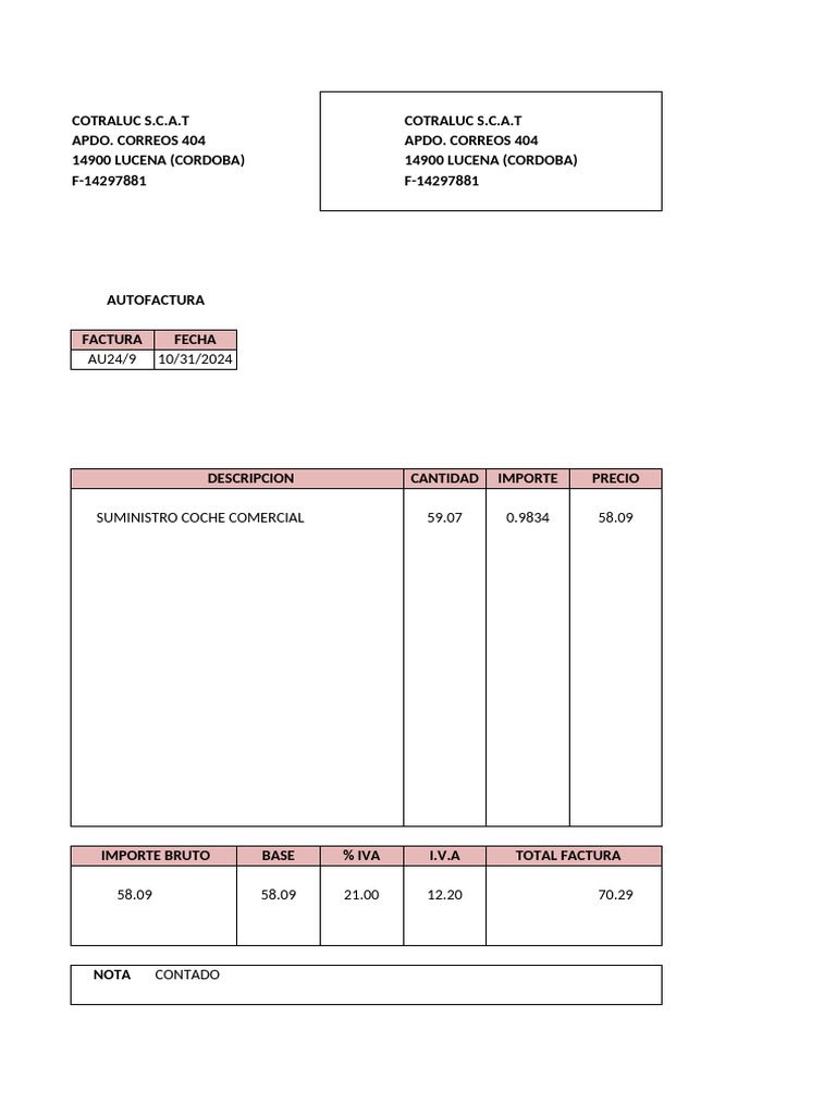 Auto Fact Ura | PDF | Negocios