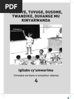 Rwanda National Anthem | PDF | Religion & Spirituality | Poetry