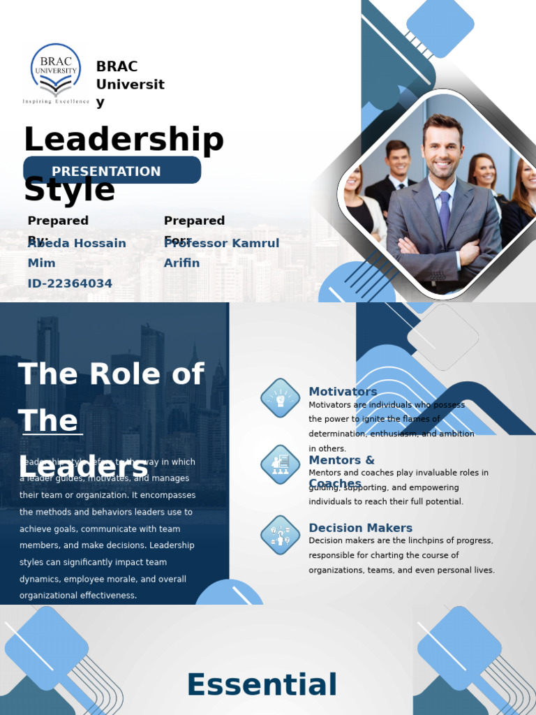 Leadership Style | PDF | Leadership | Mark Zuckerberg