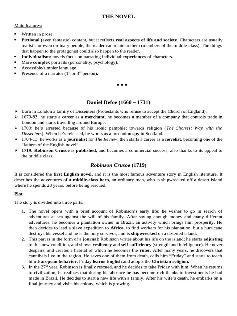 2 Novel Defoe Swift Richardson | PDF | Gulliver's Travels | Novels