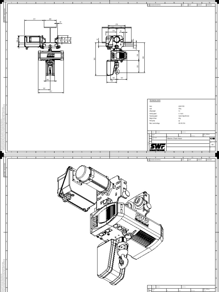 GA Drawing 500kg Jib TCS-101-2168 | PDF | Freedom Of Expression Law ...