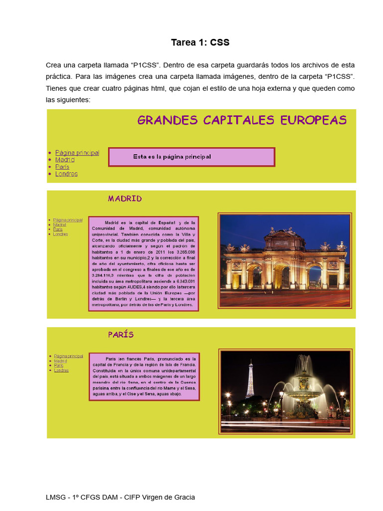 Tarea 1 - CSS | PDF